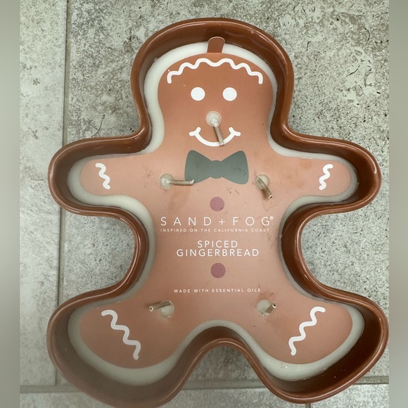 sand and fog | Holiday | Candle Gingerbread Man Sand And Fog In Ceramic ...
